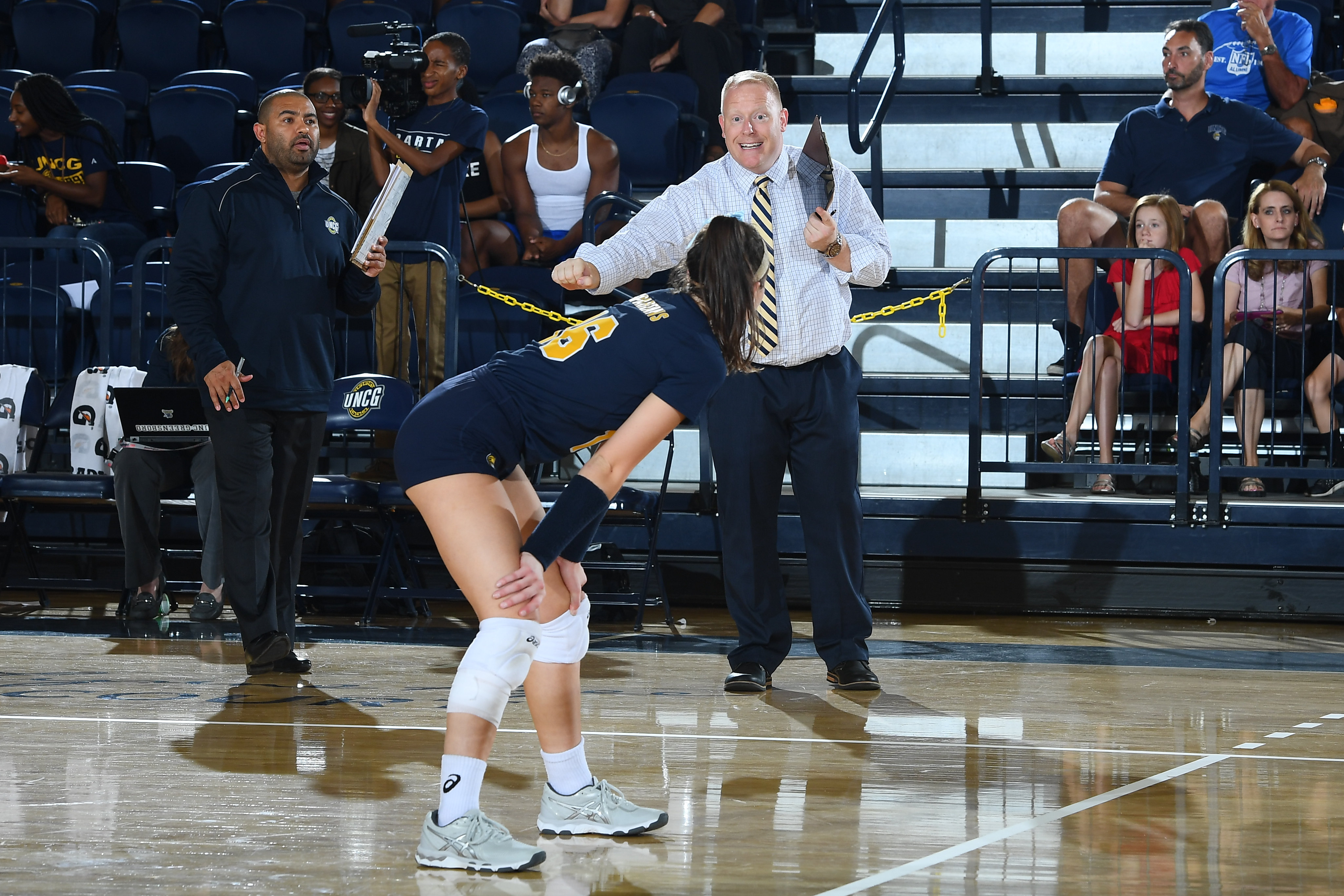Coach Corey Carlin speaks on UNCG Volleyball – THE CAROLINIAN